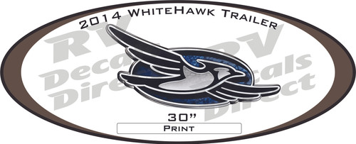 White Hawk Jayco Travel Trailer Replacement RV Decals & Graphics