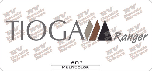 Tioga Ranger Fleetwood Class C Replacement RV Decals & Graphics