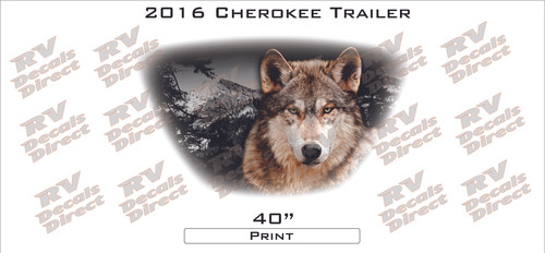 Cherokee Forest River Travel Trailer Replacement RV Decals & Graphics