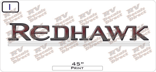 Redhawk Jayco Class C Replacement RV Decals & Graphics