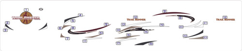 Trail Runner Heartland Travel Trailer Replacement RV Decals & Graphics