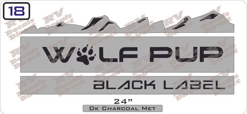2021 Wolf Pup Travel Trailer | RV Decals Direct