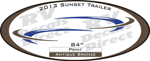 2013 Sunset Trail Travel Trailer | RV Decals Direct