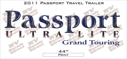 Passport Keystone Travel Trailer Replacement RV Decals & Graphics