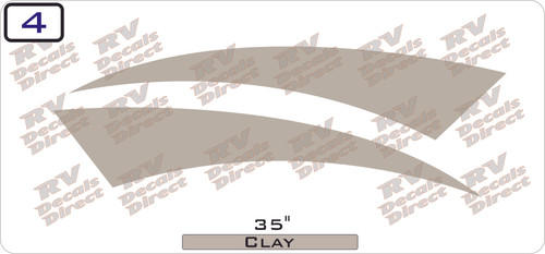 Cruiser Aire Crossroads 5th Wheel Replacement RV Decals & Graphics