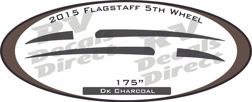 Flagstaff Forest River 5th Wheel Replacement RV Decals & Graphics