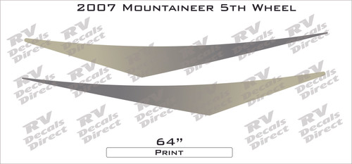 Mountaineer Keystone 5th Wheel Replacement RV Decals & Graphics