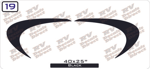 Raptor Velocity Keystone Replacement RV Decals & Graphics