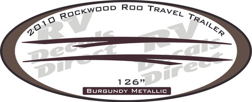 Rockwood Forest River Travel Trailer Replacement RV Decals & Graphics