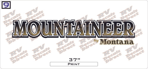 Mountaineer Keystone 5th Wheel Replacement RV Decals & Graphics