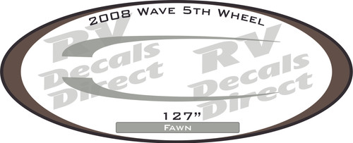 Wave Thor 5th Wheel Replacement RV Decals & Graphics