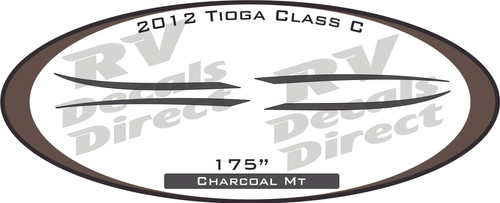 Tioga Ranger Fleetwood Class C Replacement RV Decals & Graphics
