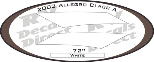 Allegro Tiffin Class A Replacement RV Decals & Graphics