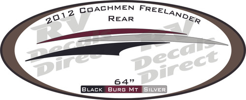 Freelander Coachmen Class C Replacement RV Decals & Graphics