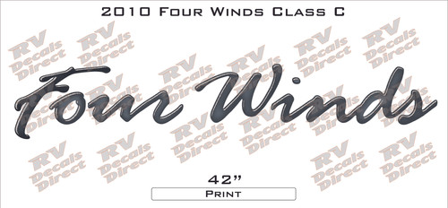 Four Winds Class C Replacement RV Decals & Graphics