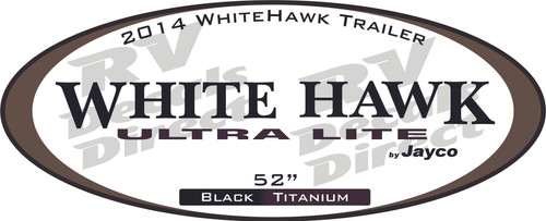 White Hawk Jayco Travel Trailer Replacement RV Decals & Graphics