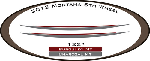 2012 Montana 5th Wheel | RV Decals Direct