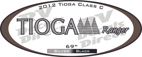 Tioga Ranger Fleetwood Class C Replacement RV Decals & Graphics