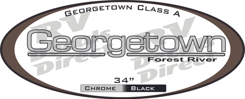 Georgetown Class A Forest River Replacement RV Decals & Graphics