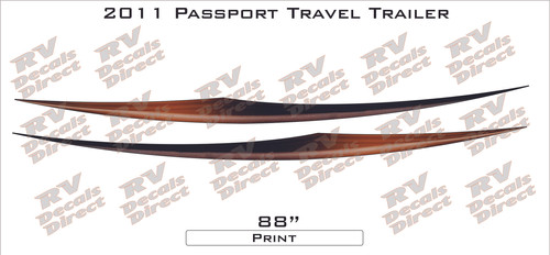 Passport Keystone Travel Trailer Replacement RV Decals & Graphics