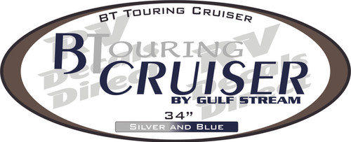 BT Touring Cruiser Gulfstream Replacement RV Decals & Graphics