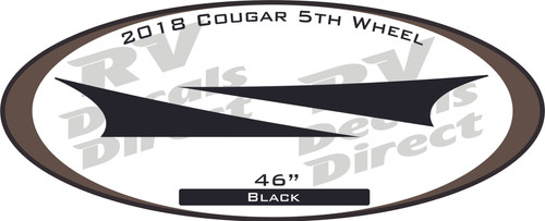 Cougar Keystone 5th Wheel Replacement RV Decals & Graphics