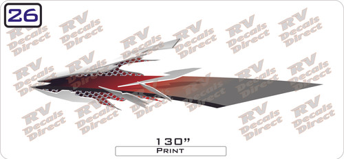 Fuzion Keystone 5th Wheel Replacement RV Decals & Graphics