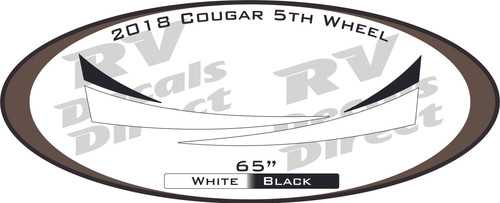 Cougar Keystone 5th Wheel Replacement RV Decals & Graphics