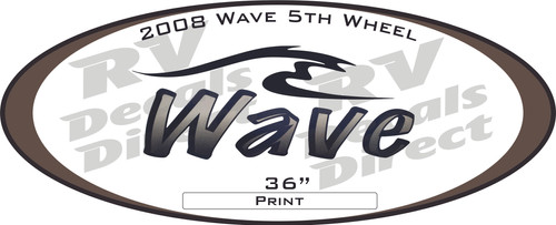 Wave Thor 5th Wheel Replacement RV Decals & Graphics