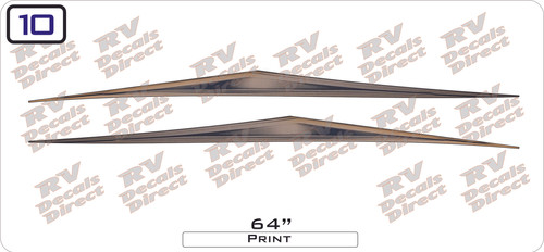 Blue Ridge Forest River 5th Wheel Replacement RV Decals & Graphics