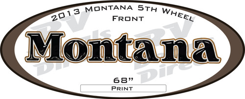 2013 Montana 5th Wheel | RV Decals Direct