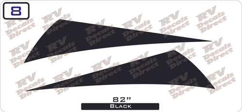 Fuzion Keystone 5th Wheel Replacement RV Decals & Graphics