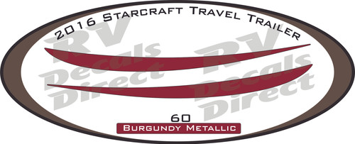 Starcraft Thor Travel Trailer Replacement RV Decals & Graphics