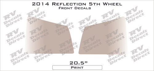 Reflection Grand Design 5th Wheel Replacement RV Decals & Graphics