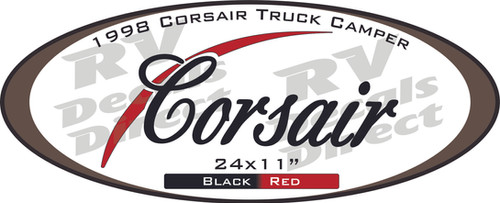 Corsair Thor Truck Camper Replacement RV Decals & Graphics