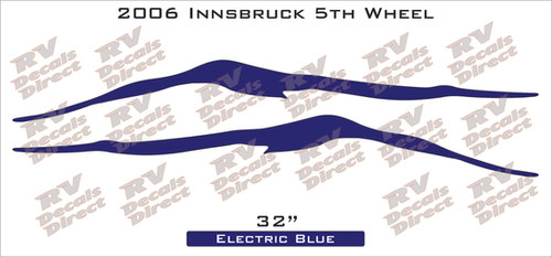 Innsbruck Gulfstream 5th Wheel Replacement RV Decals & Graphics