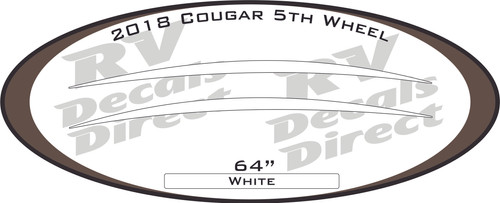 Cougar Keystone 5th Wheel Replacement RV Decals & Graphics