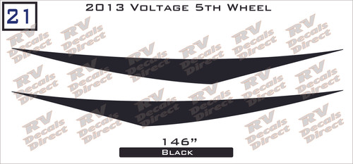 Voltage Dutchmen 5th Wheel Replacement RV Decals & Graphics