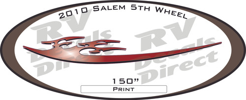 Salem Forest River 5th Wheel Replacement RV Decals & Graphics