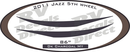Jazz Lite Thor 5th Wheel Replacement RV Decals & Graphics