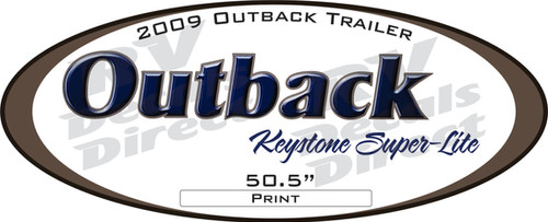2009 Outback Travel Trailer | RV Decals Direct