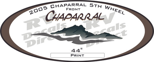 Chaparral Coachmen 5th Wheel Replacement RV Decals & Graphics