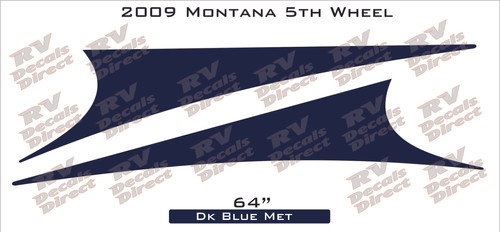 Montana Keystone 5th Wheel Replacement RV Decals & Graphics