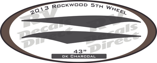 Rockwood Forest River 5th Wheel Replacement RV Decals & Graphics