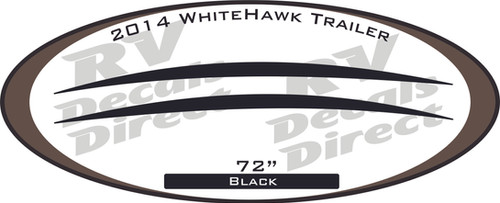 White Hawk Jayco Travel Trailer Replacement RV Decals & Graphics