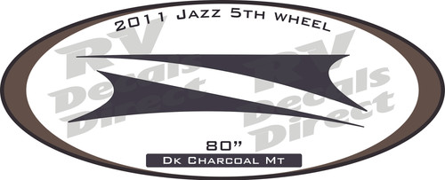 Jazz Lite Thor 5th Wheel Replacement RV Decals & Graphics