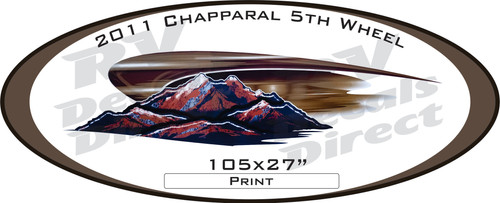 2011 Chaparral 5th Wheel | RV Decals Direct