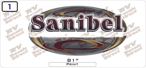 2012 Sanibel 5th Wheel | RV Decals Direct