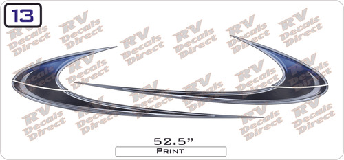 Flagstaff Forest River 5th Wheel Replacement RV Decals & Graphics