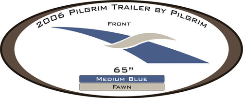 2006 Pilgrim Trailer | RV Decals Direct